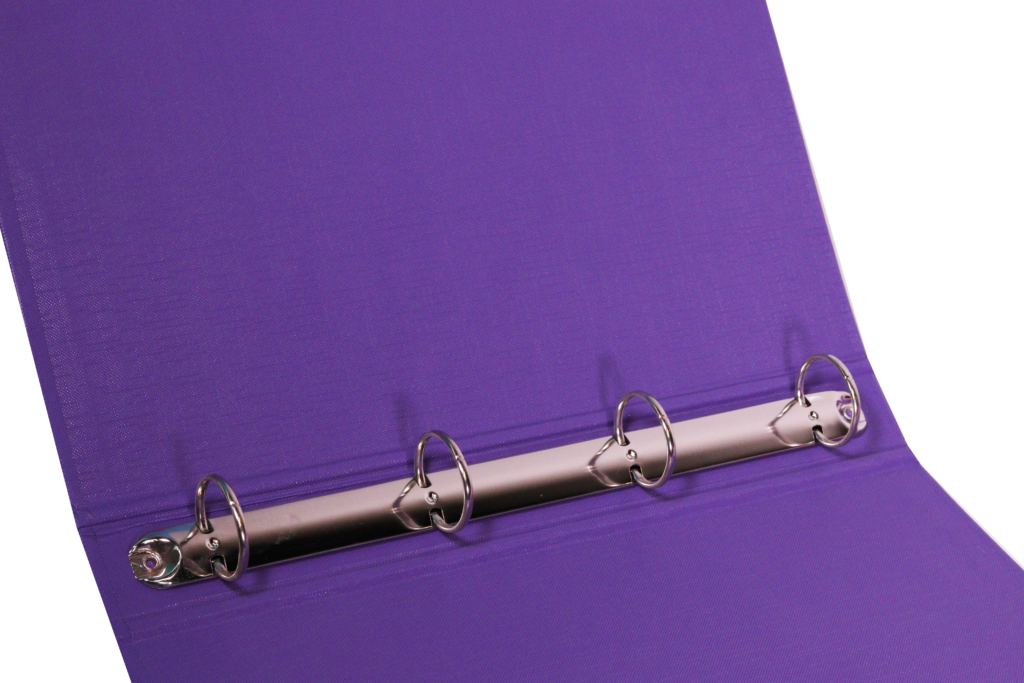 Classeur Rigide 4 Anneaux Dos 40 mm COLORFUN – Purple – fournitures ...